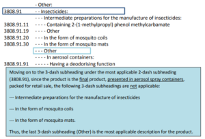 How to Classify Chemicals under the HS code